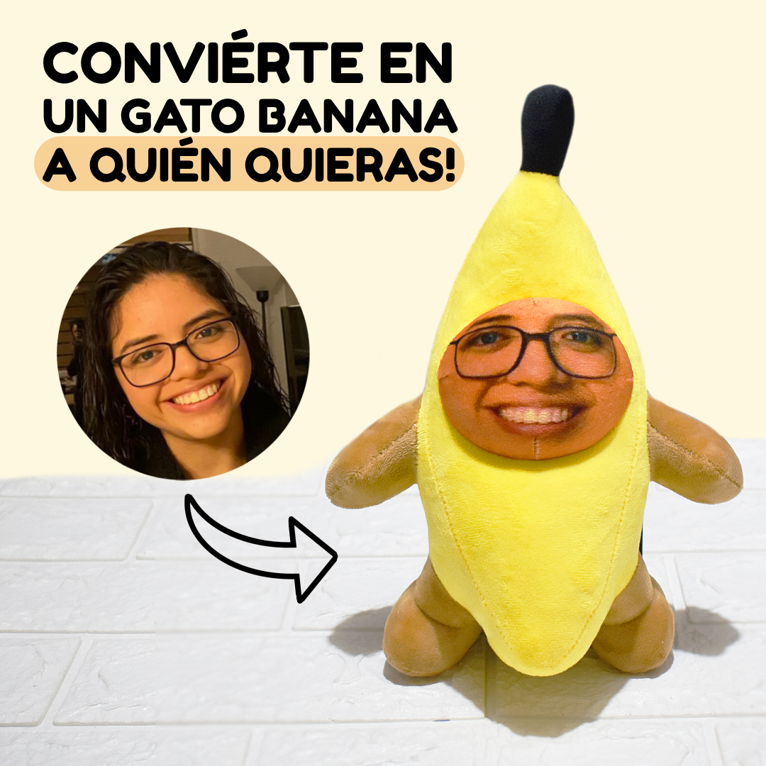 Crea tu Gato Banana🍌 – El Rincón Peluchero